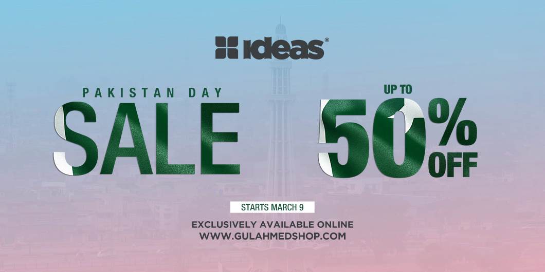 Ideas Pakistan Day Online Sale To Start From March 9