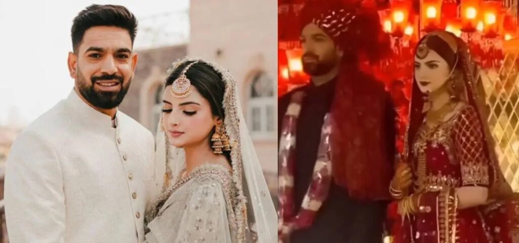 Pakistani Cricketer Haris Rauf Ties the Knot with Muzna Masood