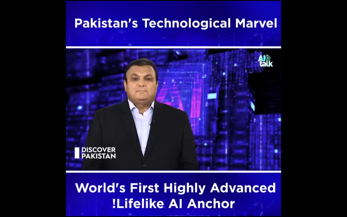 The Future Unleashed: Pakistan Launches World’s First AI TV Talk Show