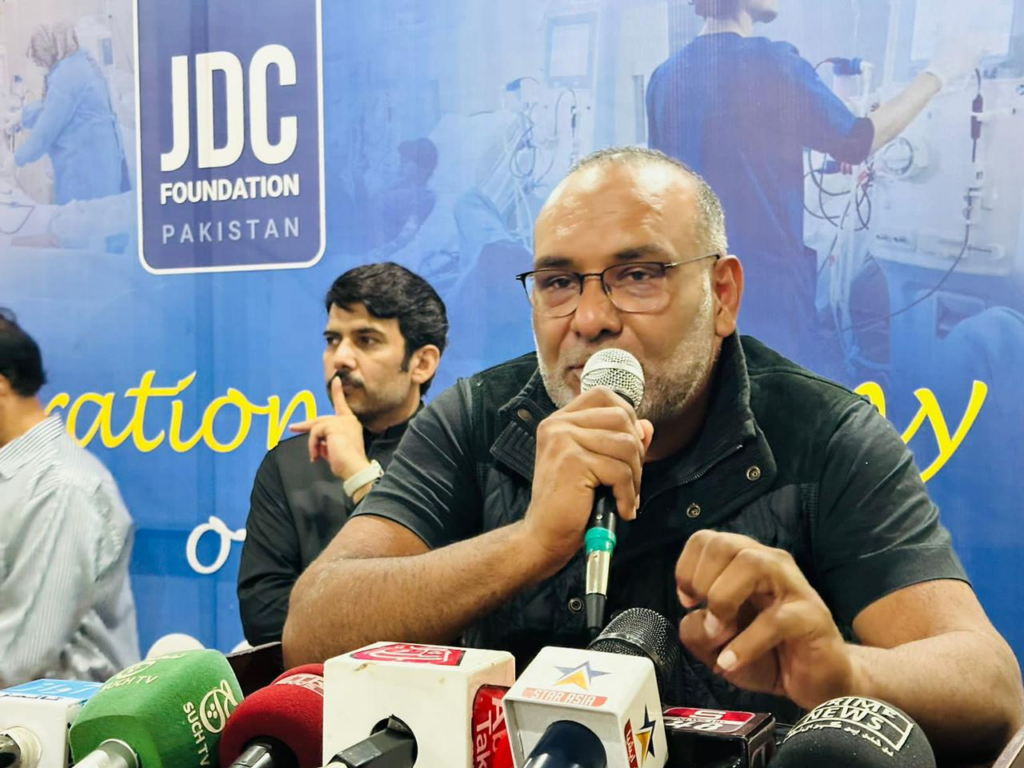 JDC Opens Free Dialysis Center in Sialkot