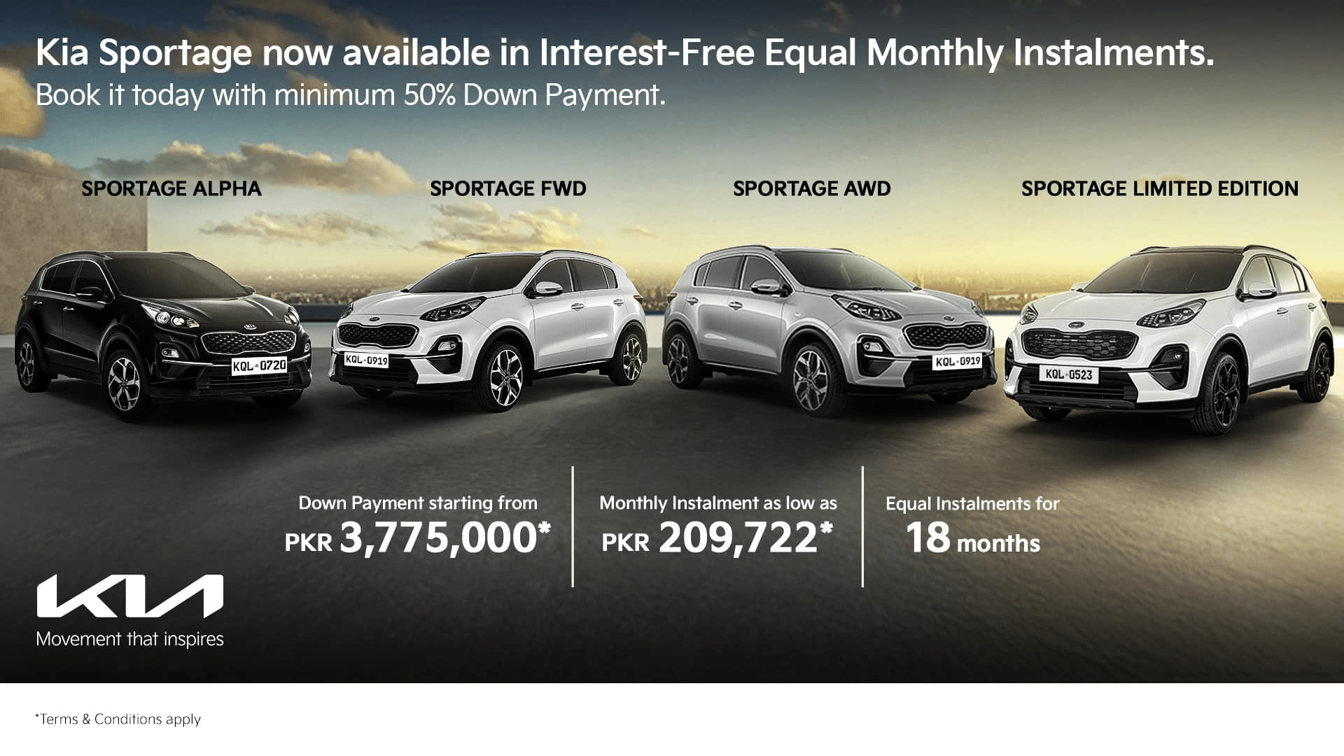 KIA Sportage Installment Plan Announced with 0% Interest – Full Details Inside!