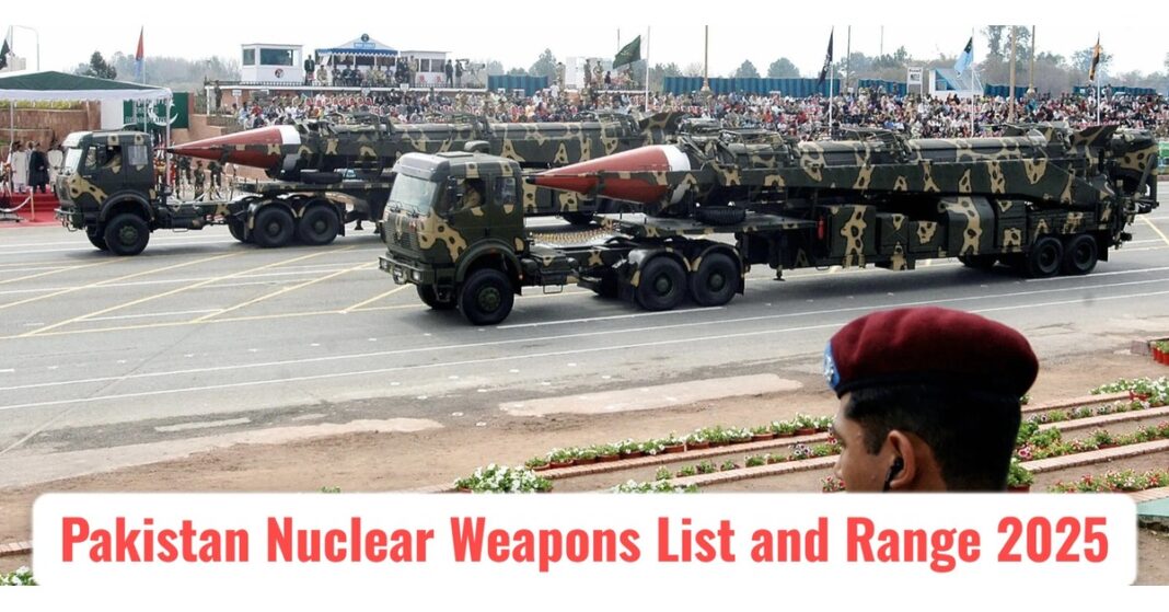 Pakistan Nuclear Weapons: Arsenal, Range, and Strategic Power in 2025
