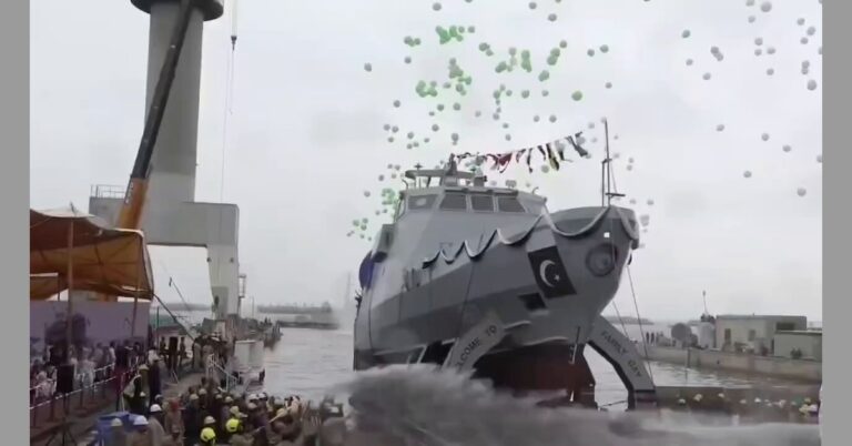 PNS Sahiwal Gunboat Launched: What It Can Do for Pakistan Navy’s ...